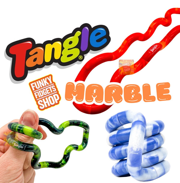 Tangle - Marble – FunkyFidgetsShop