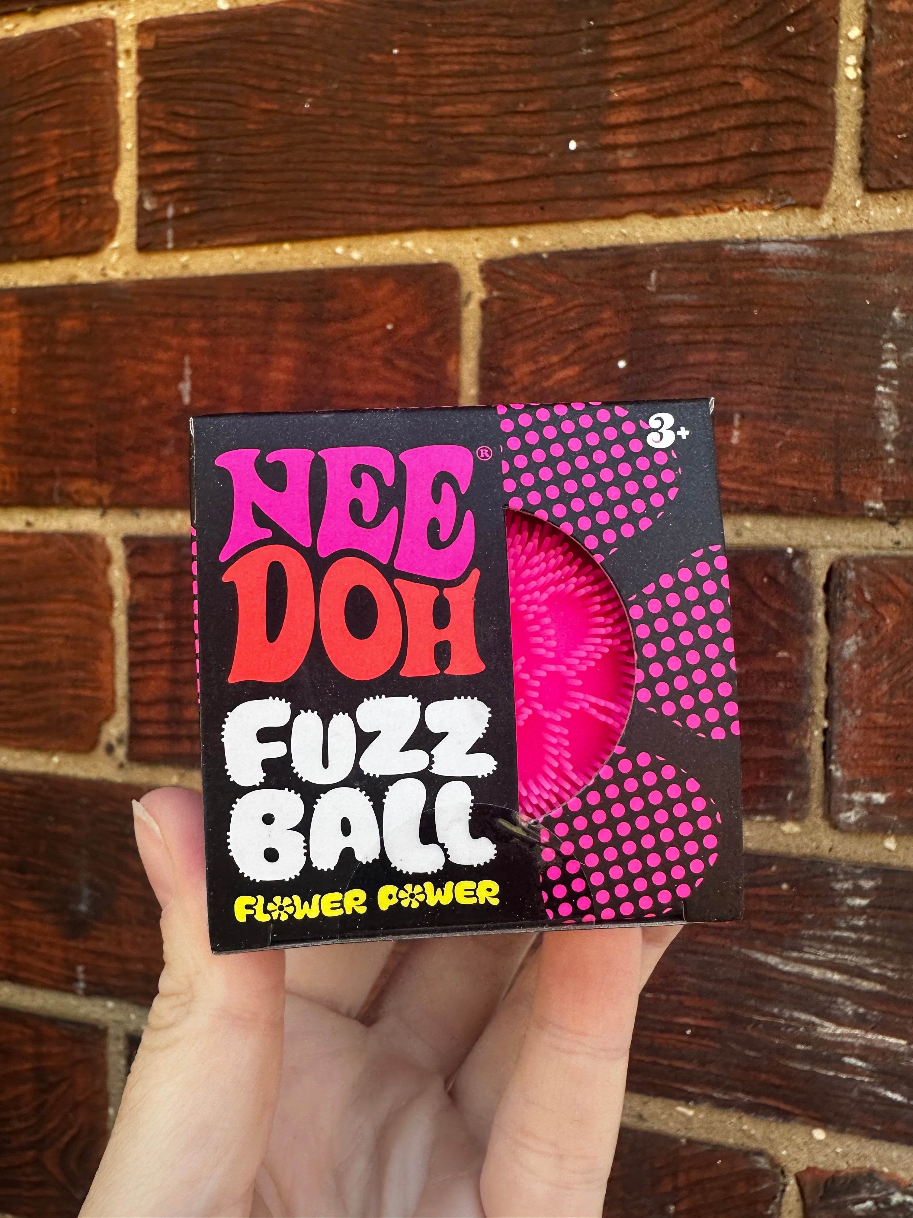 NeeDoh Fuzz Ball Flower Power FunkyFidgetsShop NeeDoh Fuzz Ball Flower Power FunkyFidgetsShop