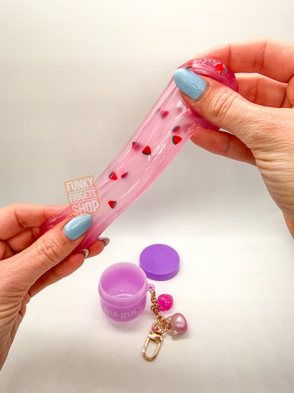 Gui Gui Mini slime pots keyring – FunkyFidgetsShop