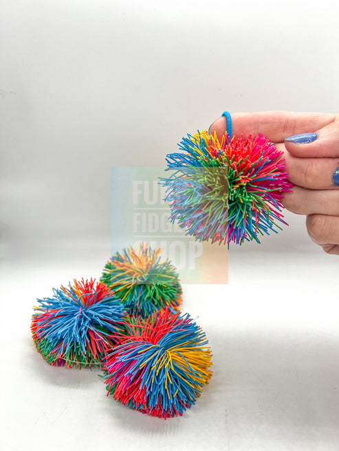 Fuzzy Koosh ball – FunkyFidgetsShop