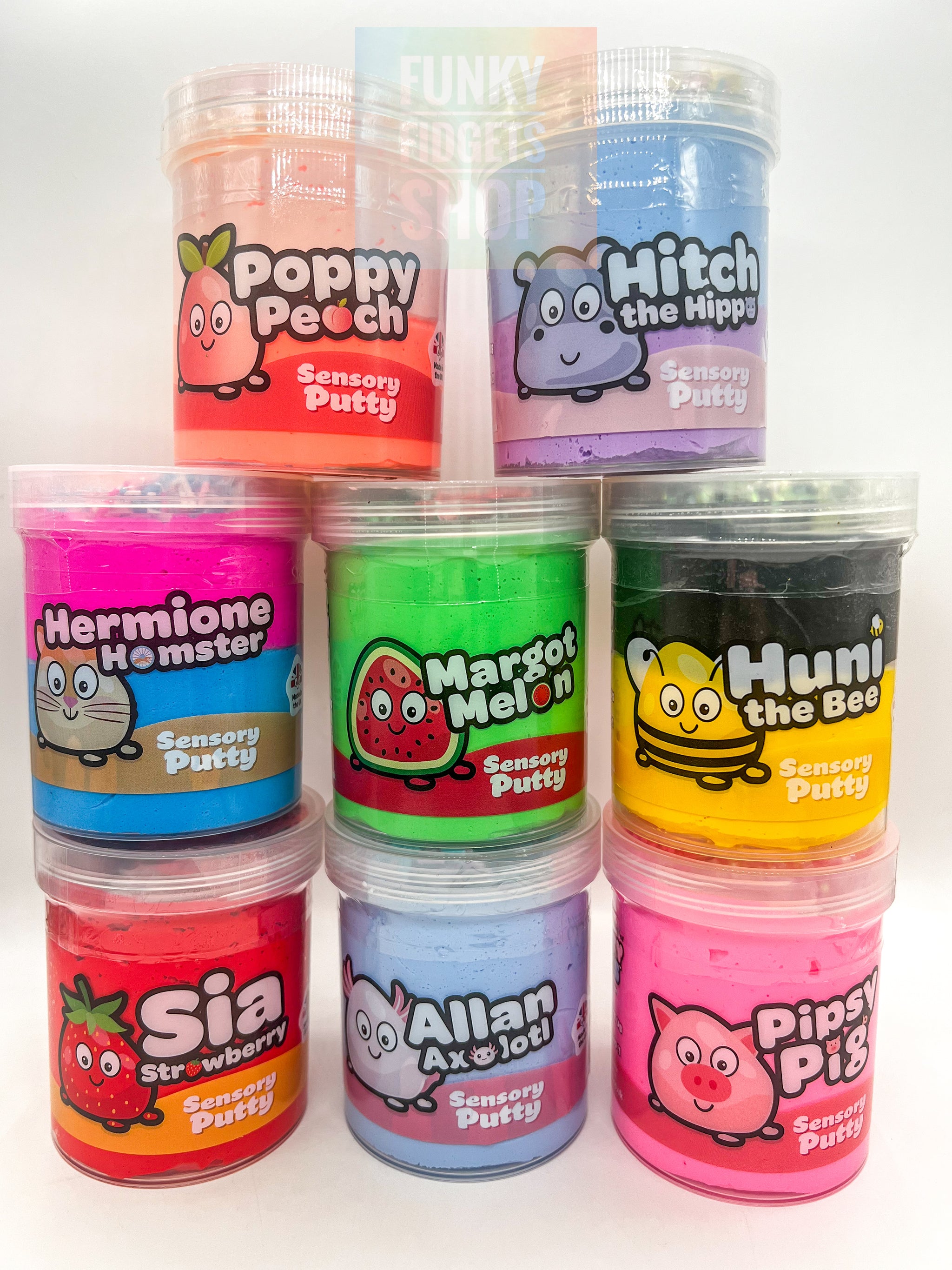 None stick Sensory putty - Putty Pals – FunkyFidgetsShop