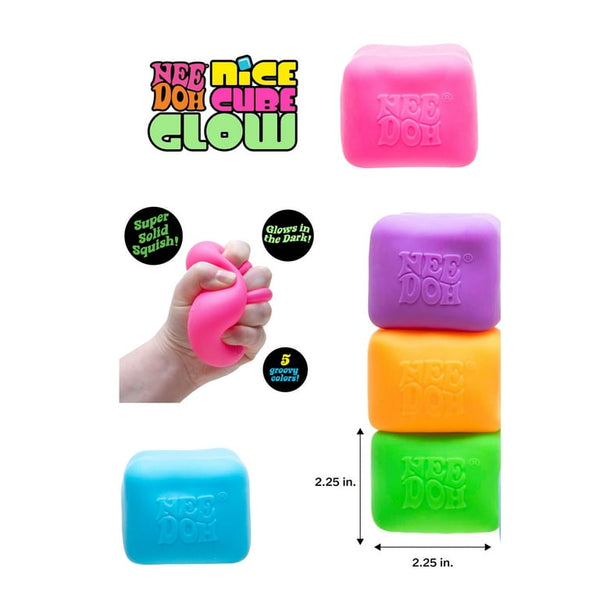 Needoh Nice Cube GLOW – FunkyFidgetsShop