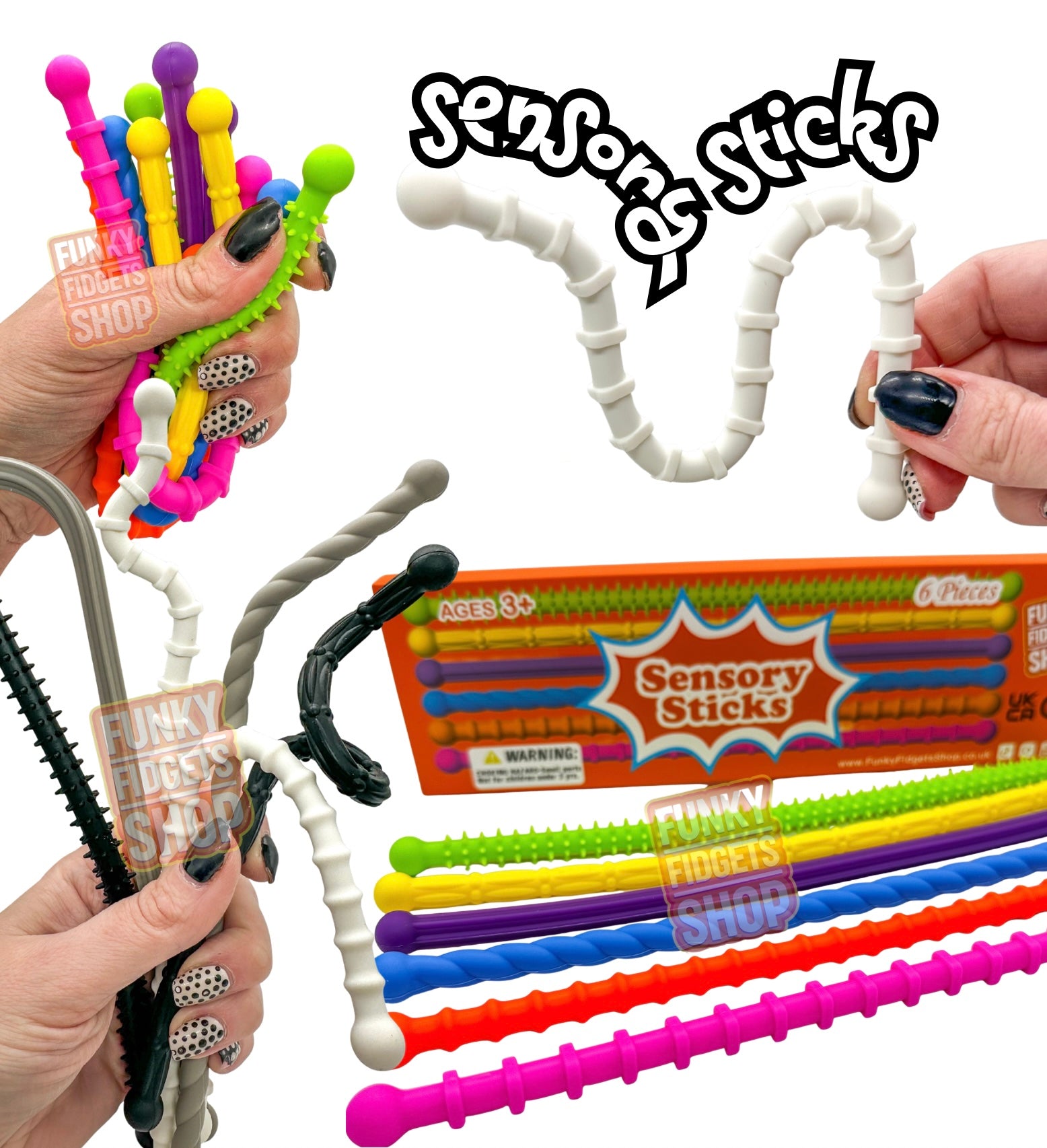 Funky Sensory Sticks – FunkyFidgetsShop